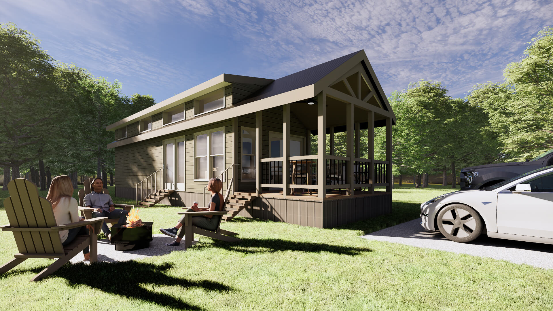 The Hudson Model - Serenity Ridge Mountain Club